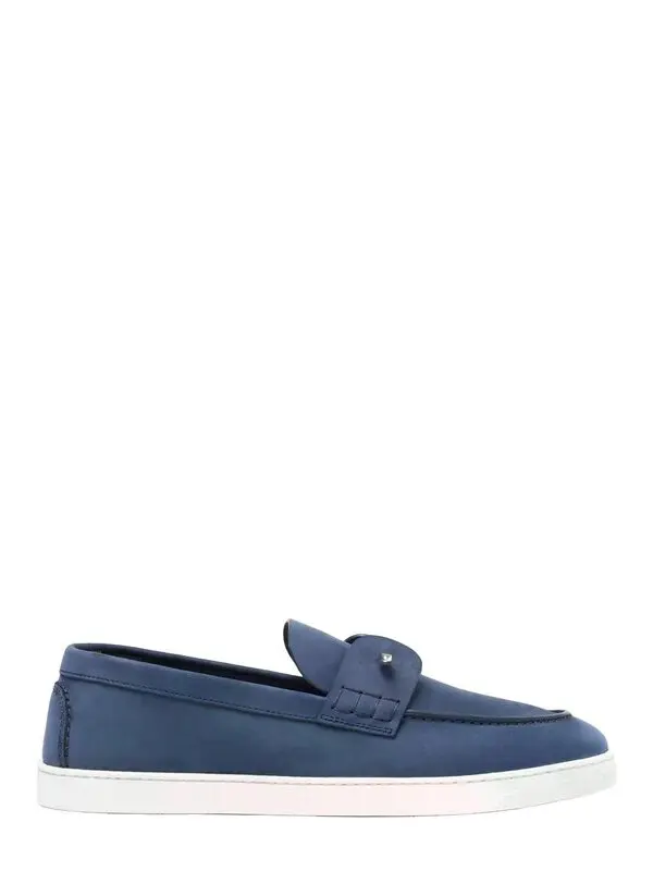 SCAROSSO Cole Metal-detail Loafers - Blue