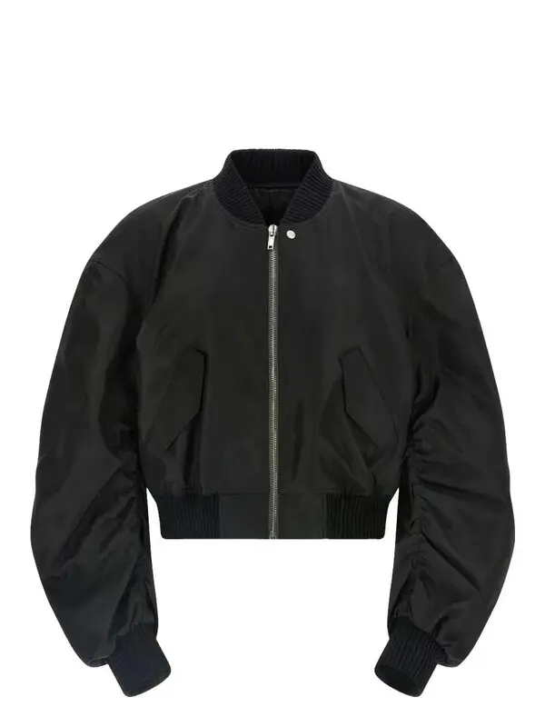Rick Owens Secchia Flight Padded Bomber Jacket - Black
