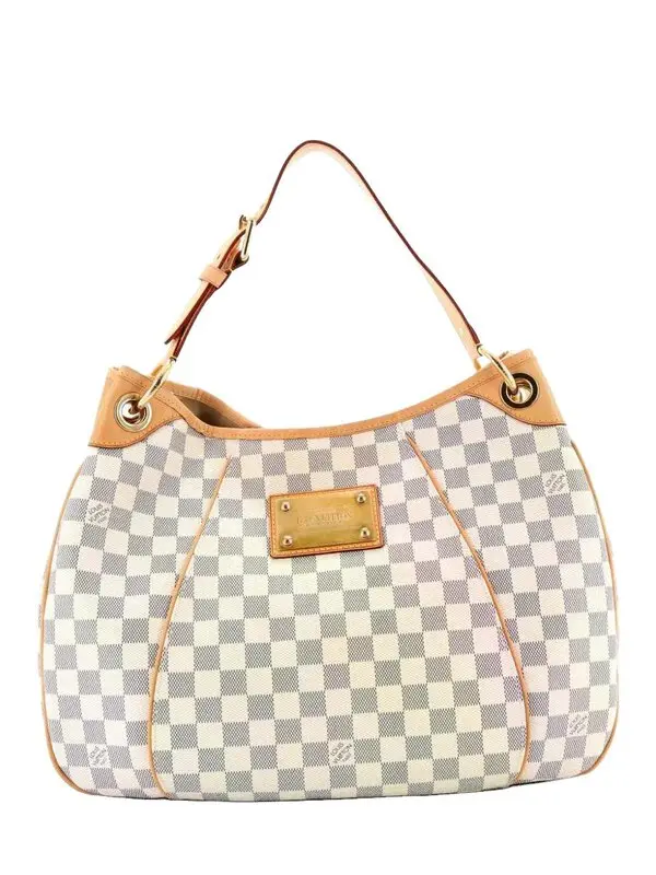 LOUIS VUITTON Galliera Handbag Damier Pm - White