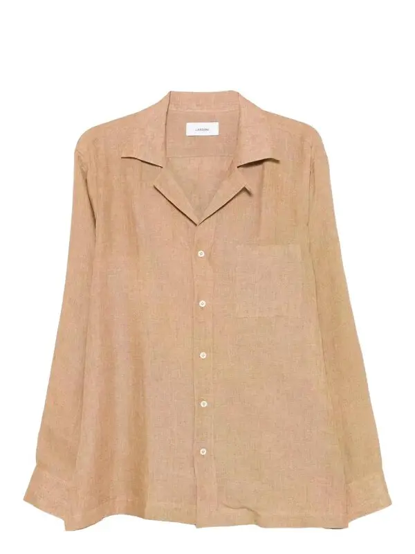 LARDINI Pocket Shirt - Neutrals