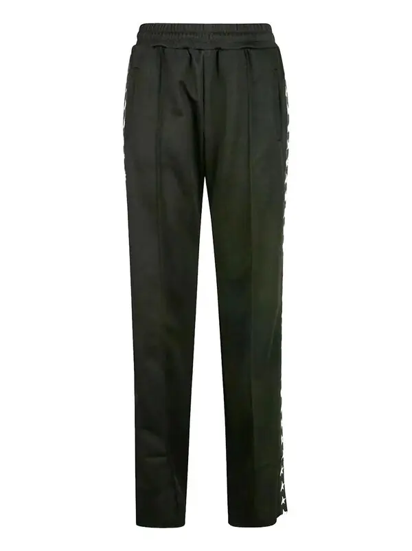 GOLDEN GOOSE Contrasting-stars Track Pants - Black
