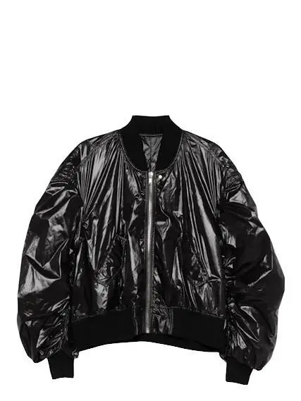 Rick Owens Secchia Flight Bomber - Black