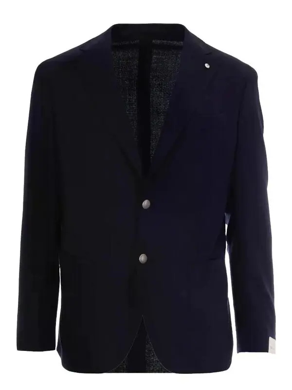 L.B.M. 1911 Single-breasted Blazer - Blue