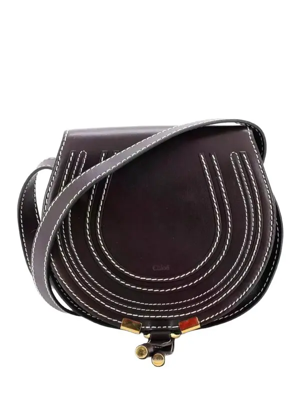 Chloé Marcie Small Crossbody Bag - Brown