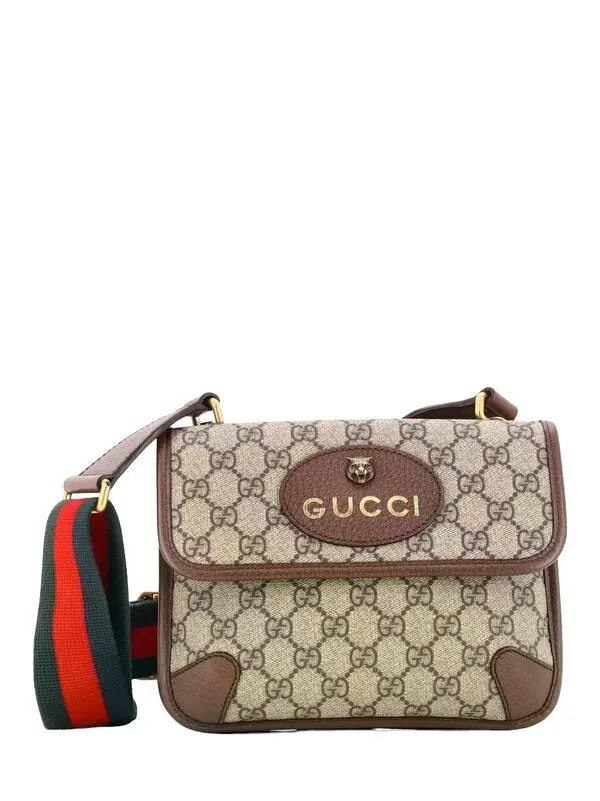Gucci Neo Vintage Flap Messenger Bag - Brown