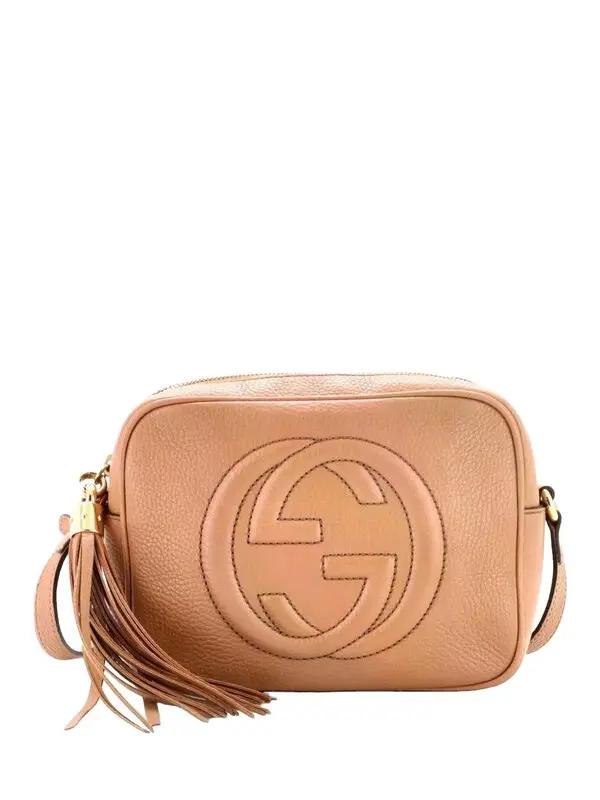 Gucci Soho Disco Leather Crossbody Bag - Neutrals