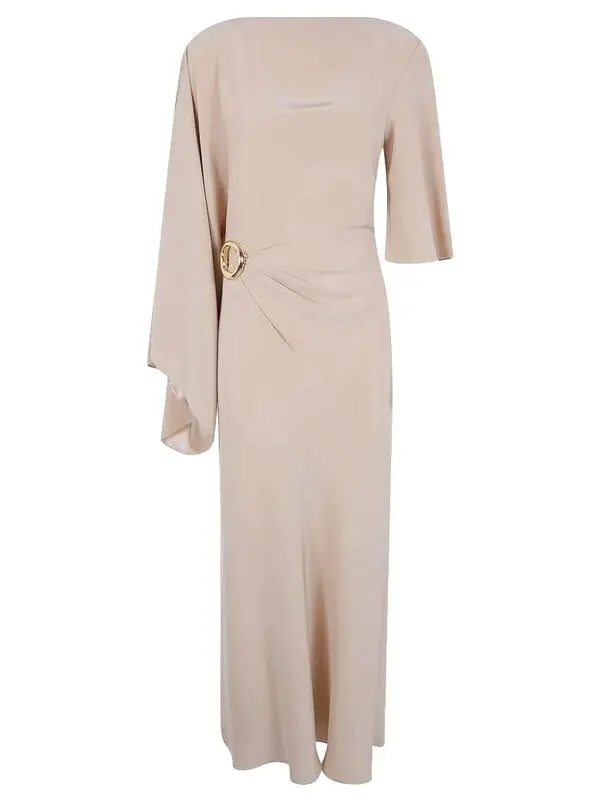 JOSEPH Joya Dress Satin Twill - Gray