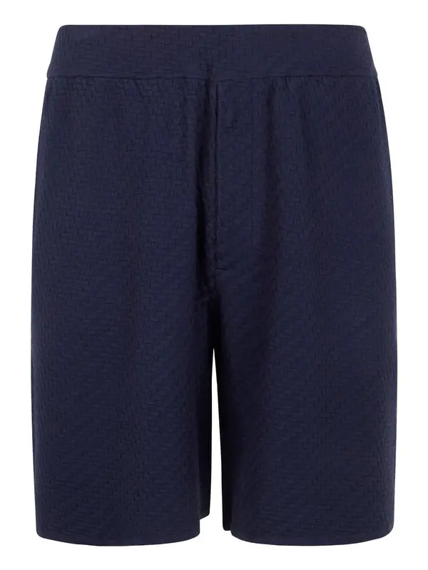 Emporio Armani Bermuda Trousers - Blue