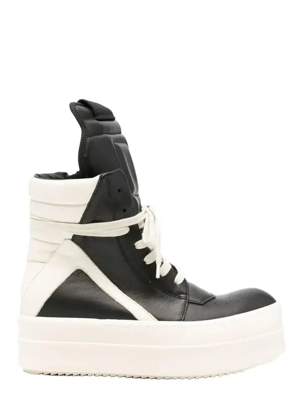 Rick Owens Mega Bumper Geobasket Sneakers - Black