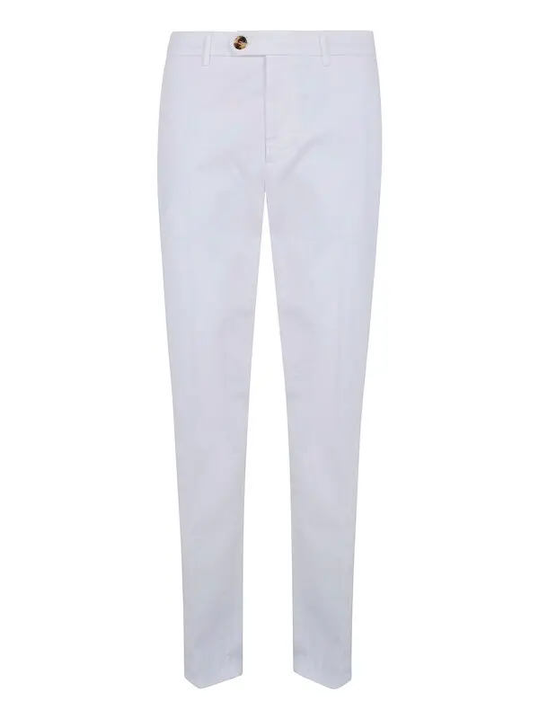 Brunello Cucinelli Straight Trousers - White