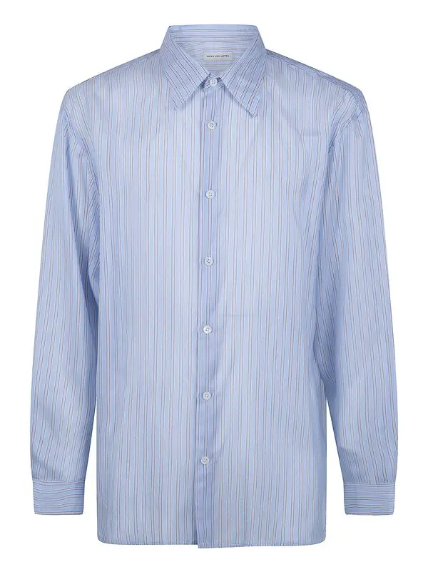 Dries Van Noten Croom" Classic Shirt - Blue