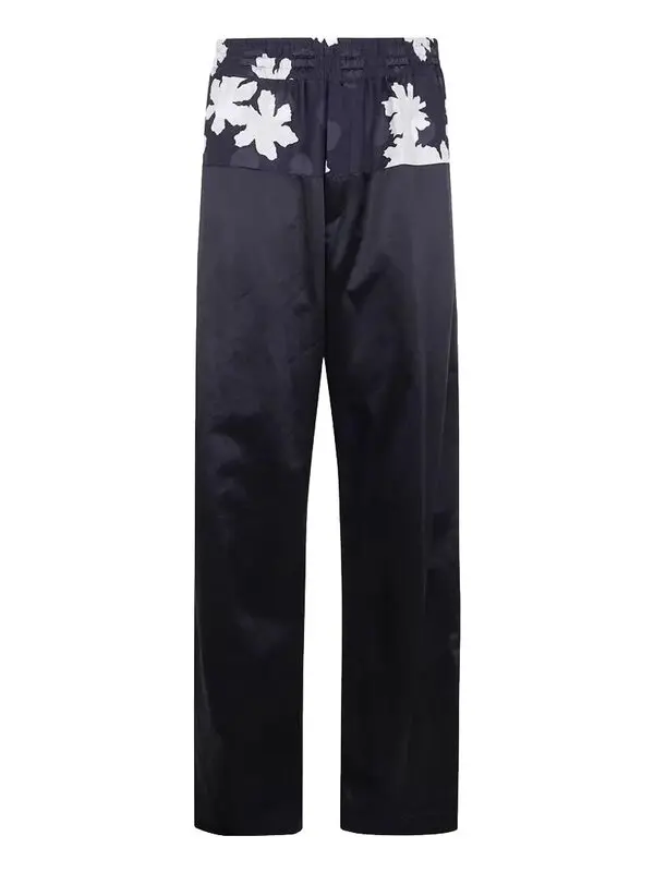 Dries Van Noten Pablo Bicolor Trousers - Black