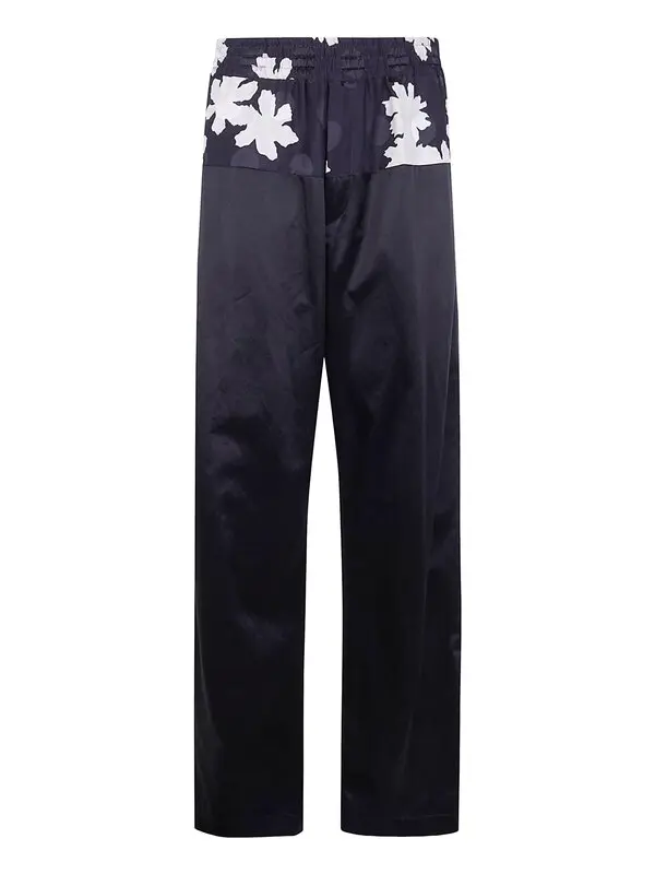 Dries Van Noten Pablo Bicolor Trousers - Black