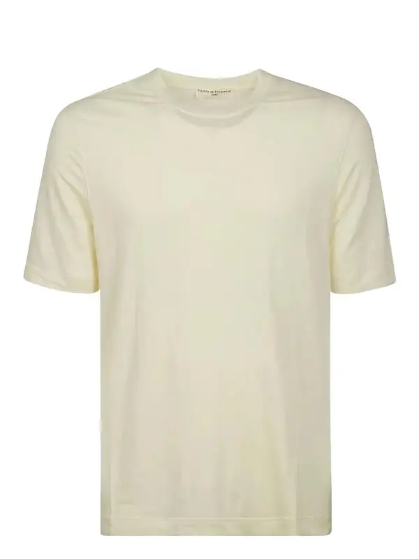 FILIPPO DE LAURENTIIS Short Sleeves T-shirt - White