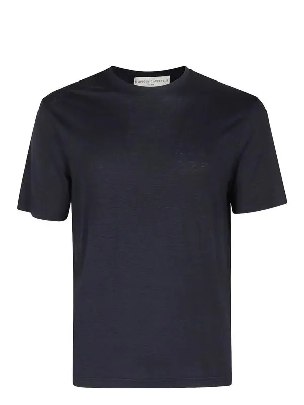 FILIPPO DE LAURENTIIS Short Sleeves T-shirt - Blue