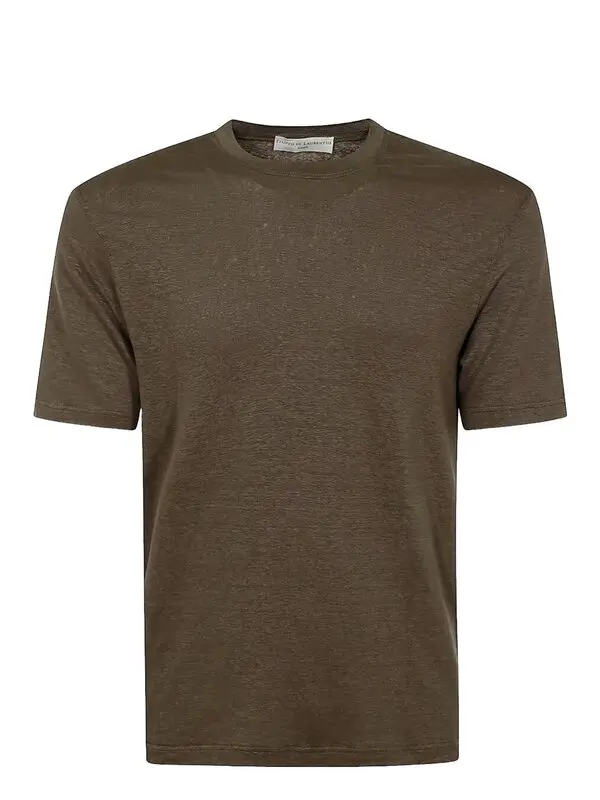 FILIPPO DE LAURENTIIS Short Sleeves T-shirt - Gray