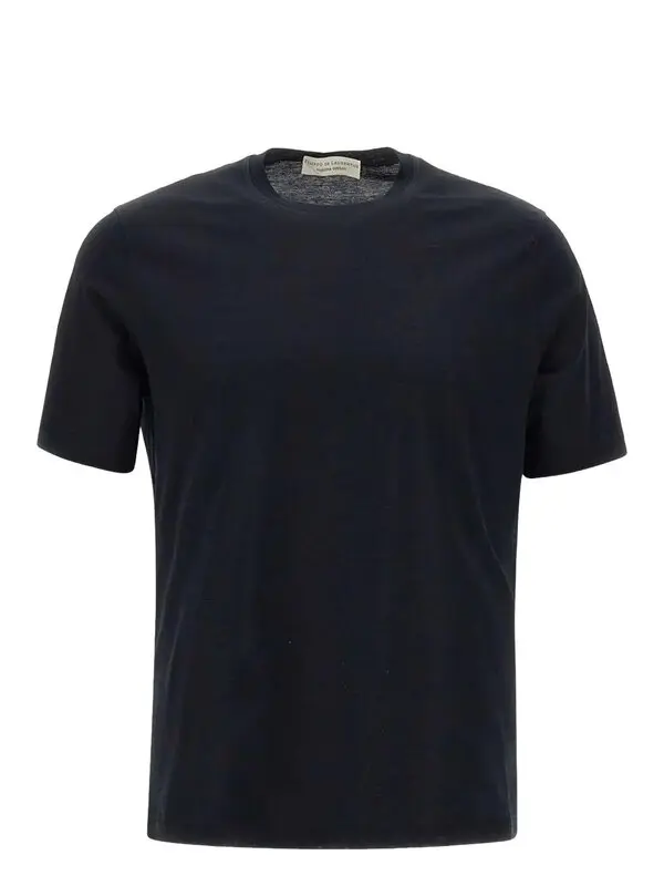 FILIPPO DE LAURENTIIS Short Sleeves T-shirt - Black