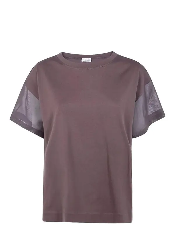 Brunello Cucinelli Classic T-shirt - Brown