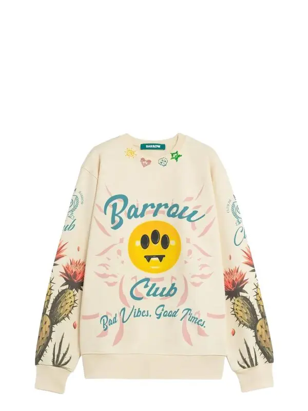 BARROW Crewneck Sweatshirt - White