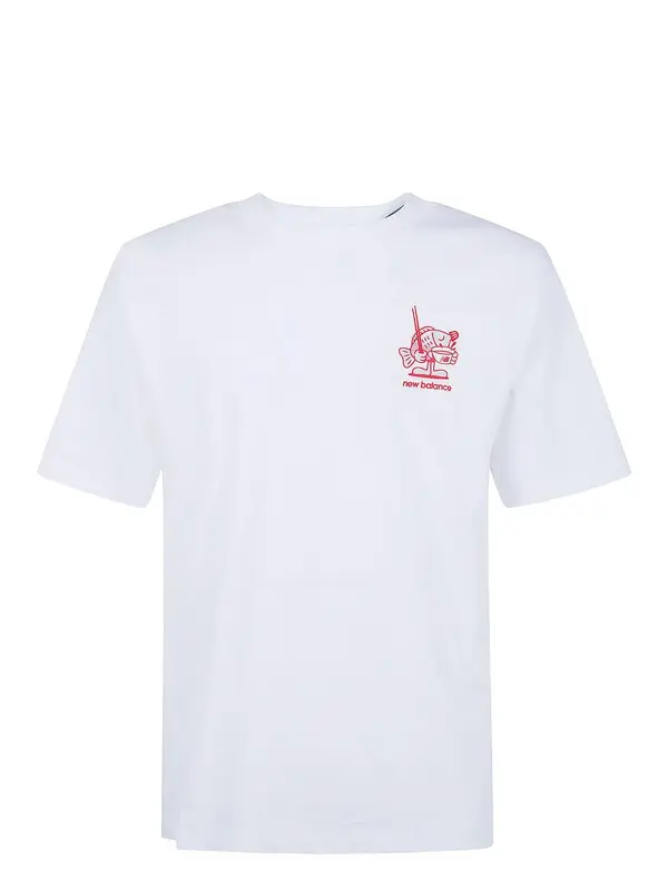NEW BALANCE Ramen T-shirt - White