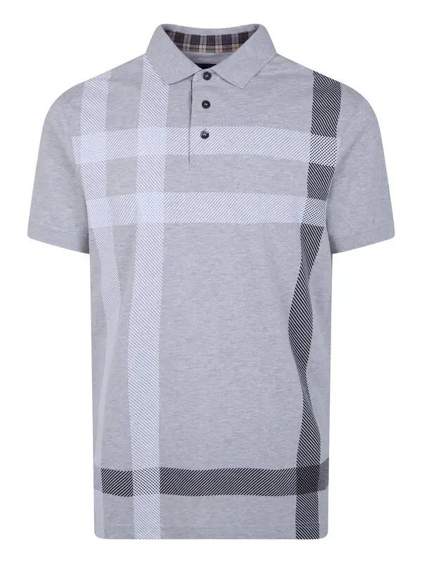Barbour Blaine" Polo Shirt - Gray