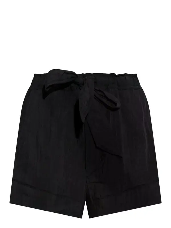 MARANT ETOILE Tie-detail Shorts - Black