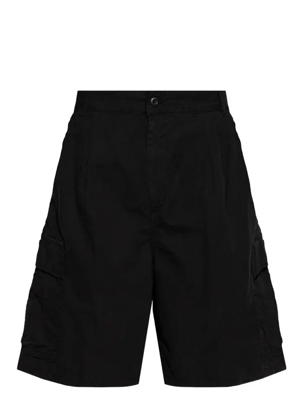Carhartt Work In Progress Cotton Cargo Shorts - Black
