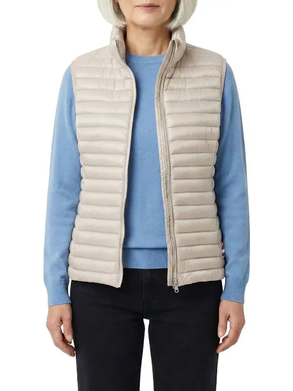 COLMAR Quilted Sleeveless Jacket - Beige