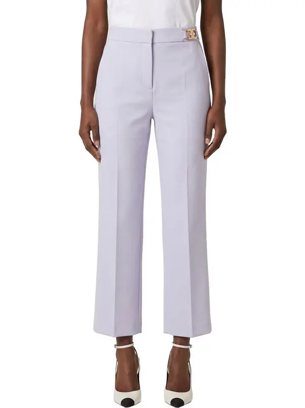 Elisabetta Franchi Trousers - Lilac