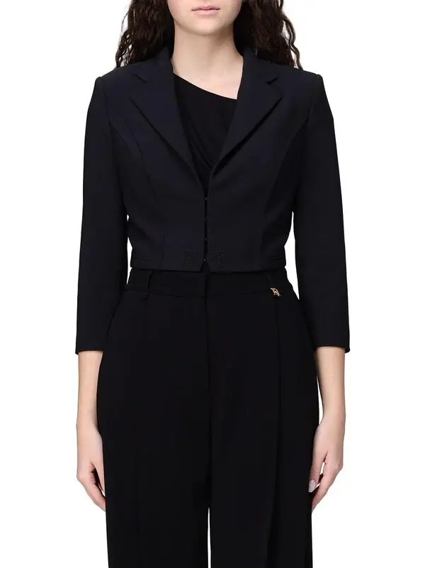 Elisabetta Franchi Jacket - Black
