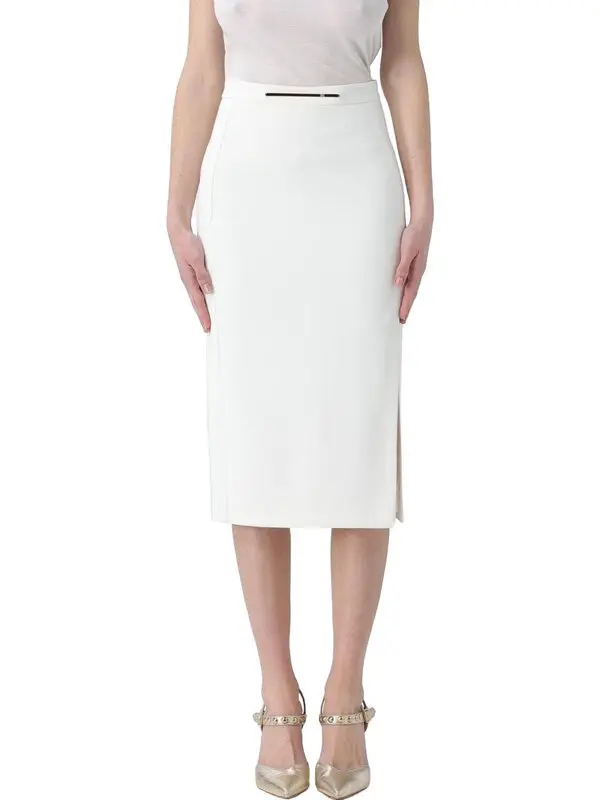 Elisabetta Franchi Pencil Skirt - Ivory