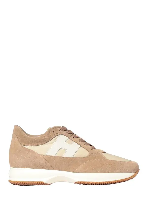 Hogan Low Top Sneakers - Beige