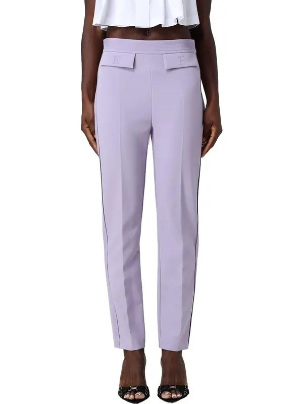 Elisabetta Franchi Tailored Trousers - Lilac