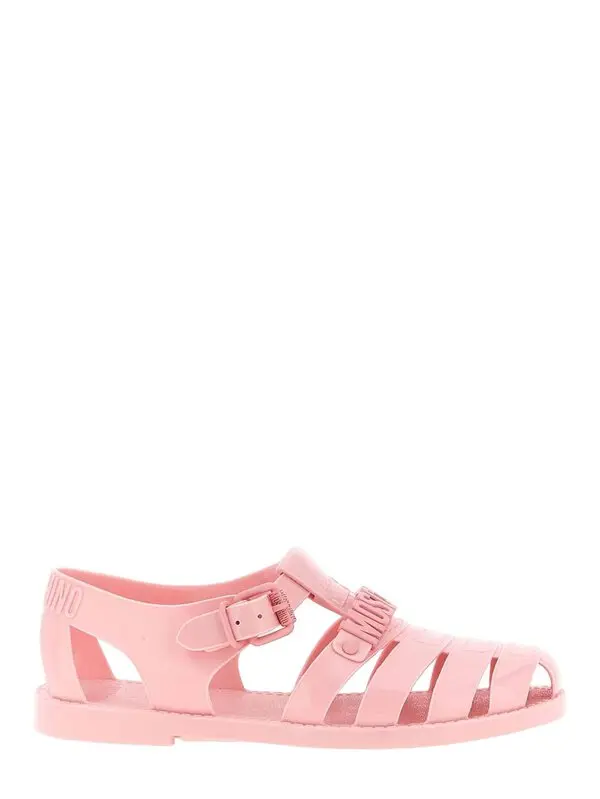 Moschino Heeled Sandals - Pink