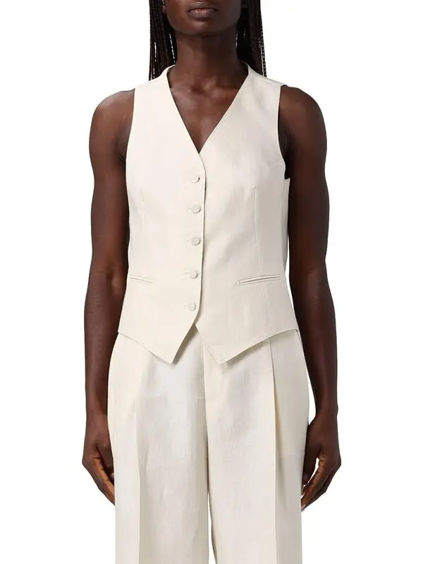 Tagliatore Waistcoat - Beige