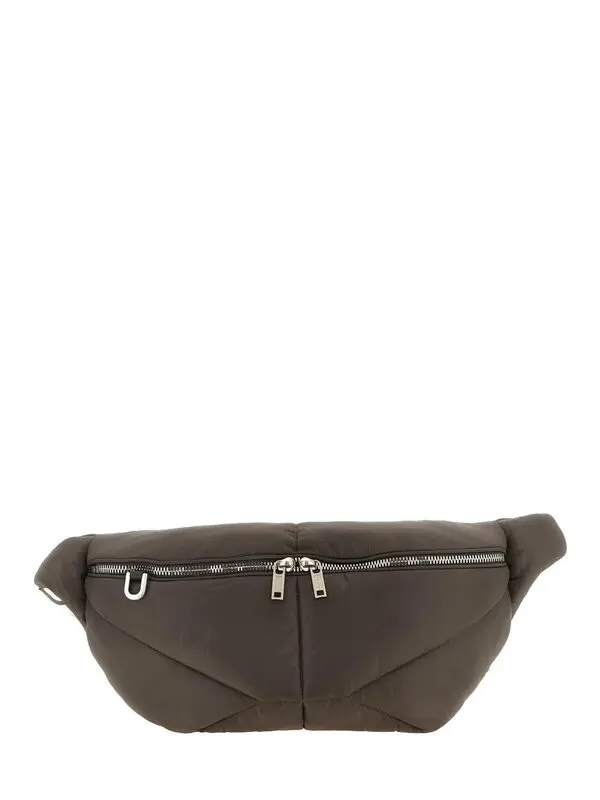 RICK OWENS + MONCLER Moncler X Rick Owens Quilted Nylon Belt Bag - Brown