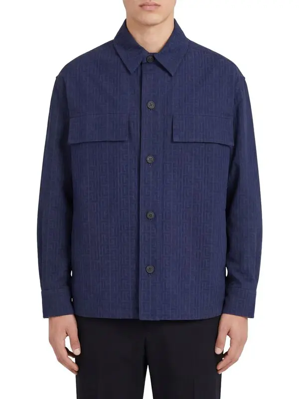 Balmain Jacket - Marine