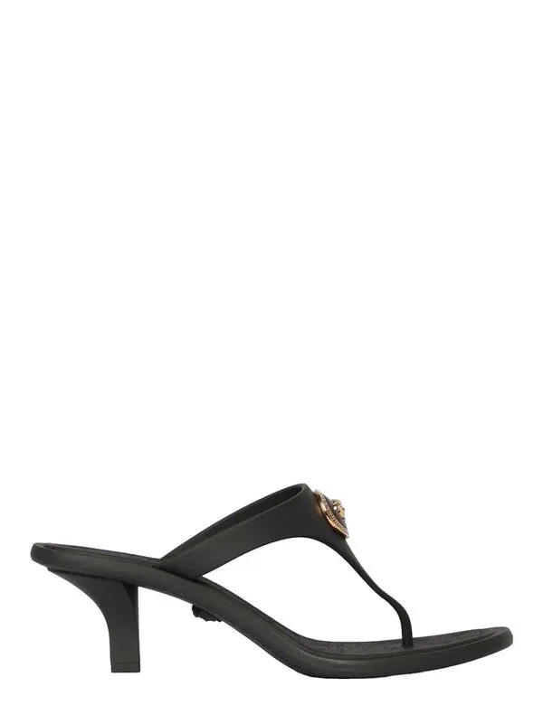 Versace Heeled Sandal - Black