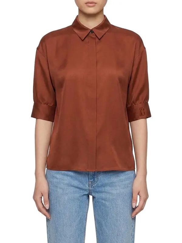Alberta Ferretti Shirt - Brown