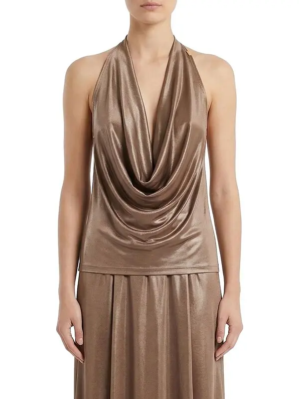 Elisabetta Franchi Top - Beige