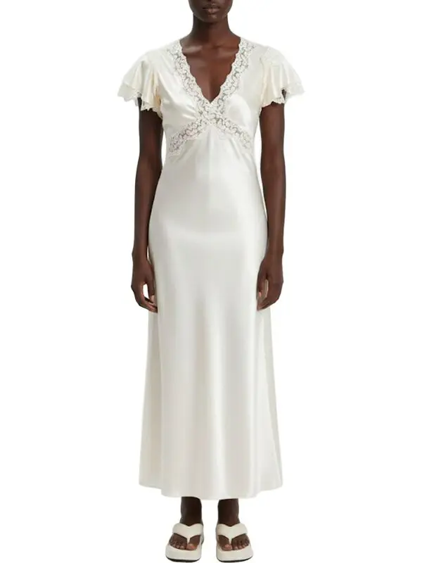 Alberta Ferretti Gown - White