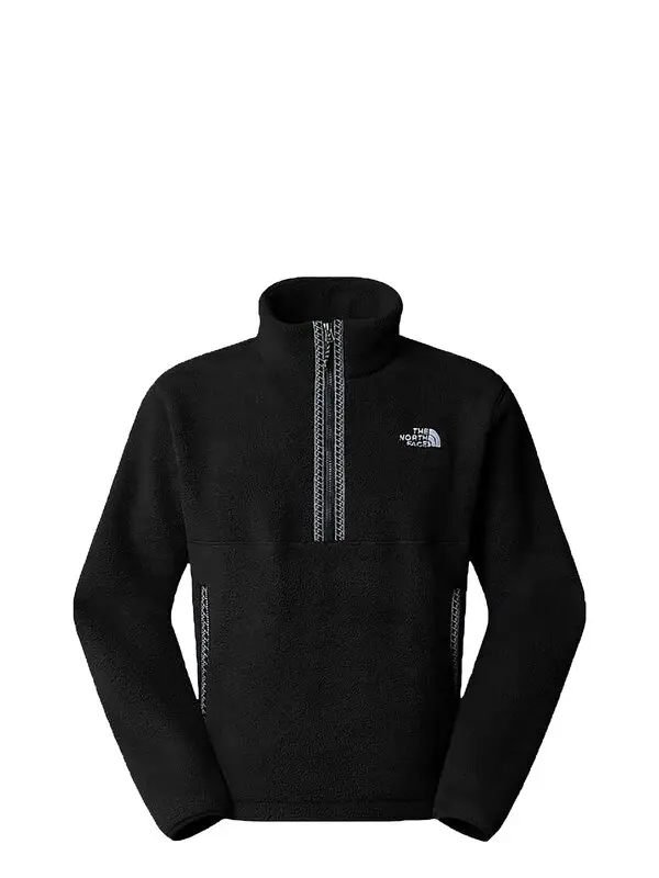 The North Face Fleeski Quarter Zip Pullover - Black