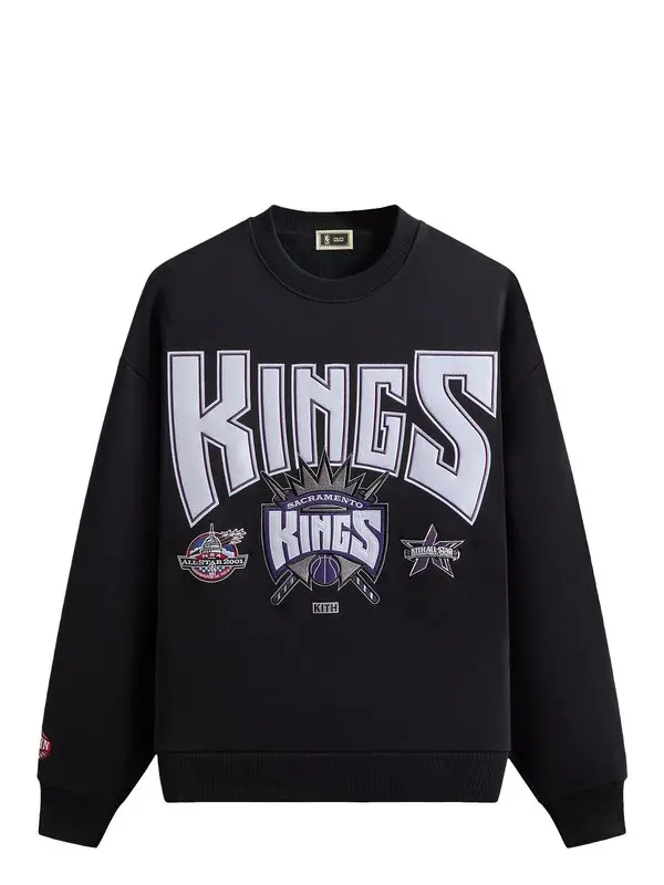 Kith For Nba All-star Sacramento Kings Nelson Crewneck - Black