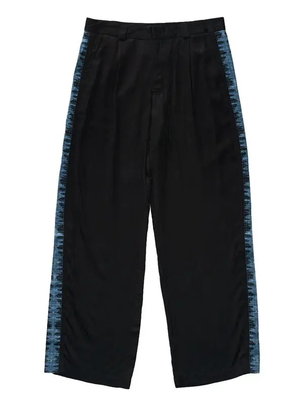 Ahluwalia Wide Leg Jak Trouser - Black