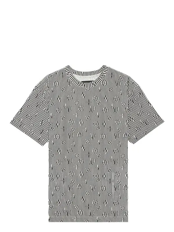 PURPLE BRAND Textured Jersey Tee - Grey