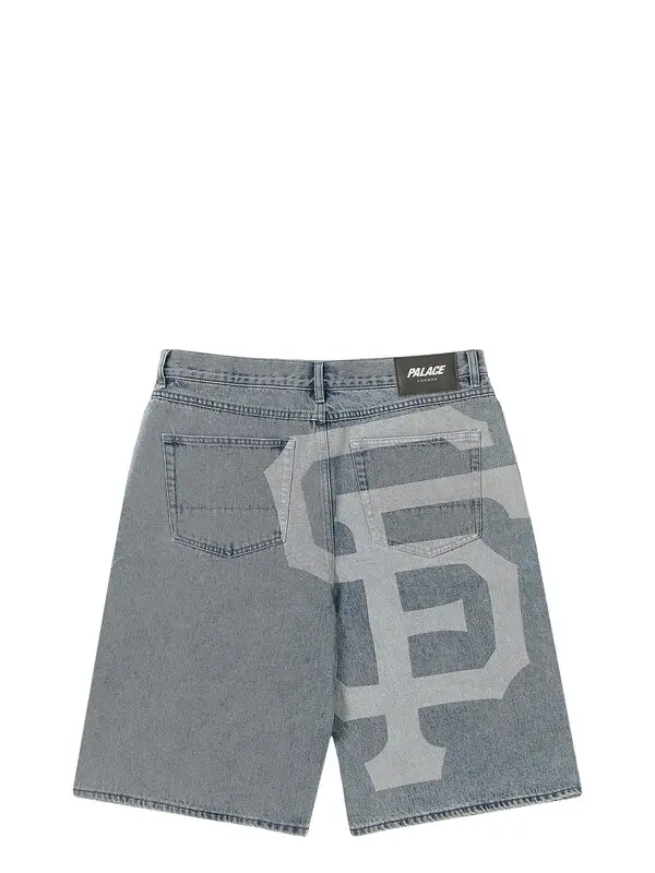 PALACE X San Francisco Giants Denim Short - Grey