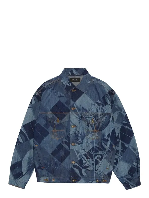 Ahluwalia Signature Denim Jacket - Blue