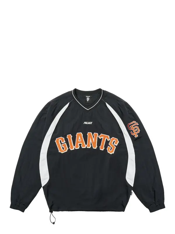 PALACE X San Francisco Giants Shell Crew - Black