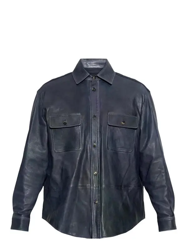 Loewe Shirt Jacket - Blue