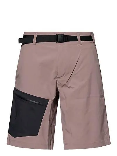 SALOMON Outerpath Belted Utility Shorts - Iron
